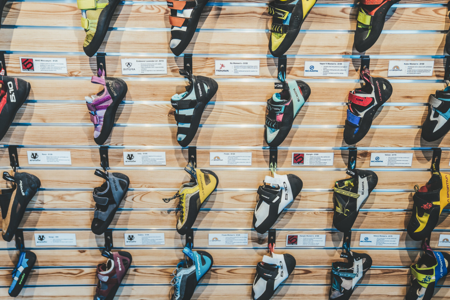 Retail - G1 Climbing + Fitness